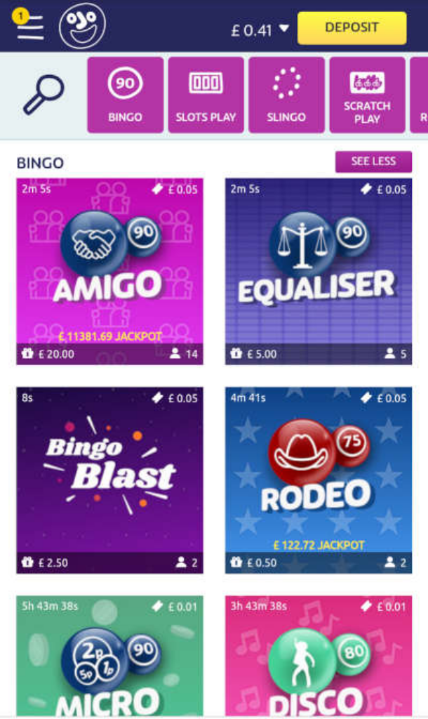 PlayOJO Bingo | Everything You Need To Know