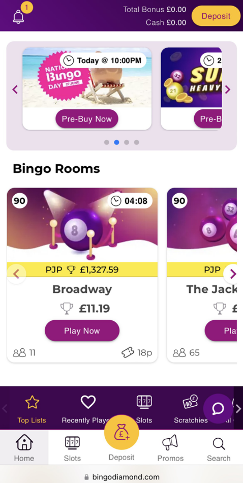 Bingo Diamond Review | Everything You Need To Know